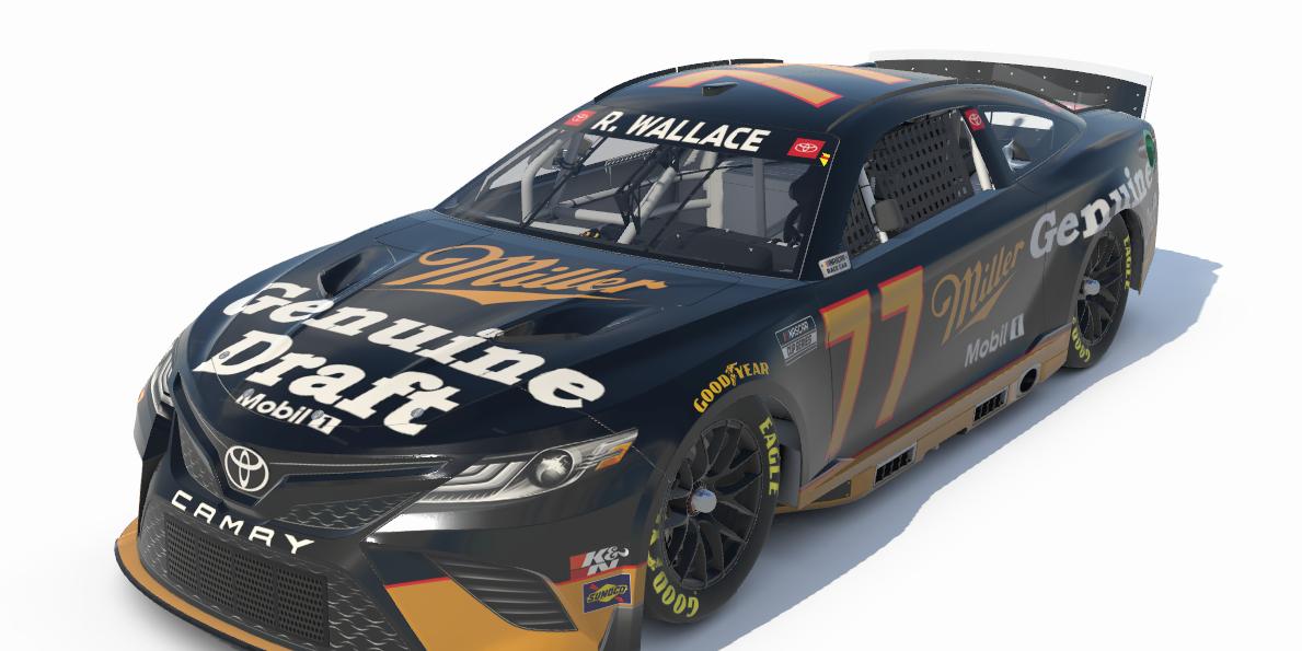Rusty Wallace Miller Genuine Draft Next Gen Toyota Camry Throwback by ...