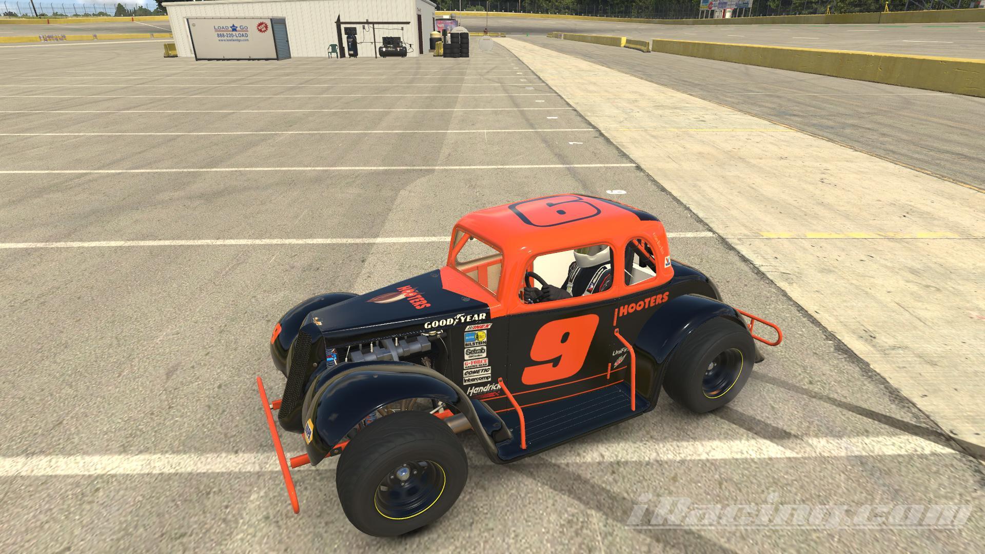 Hooters Ford 34 Coupe- Rookie by Kyle Caissie - Trading Paints