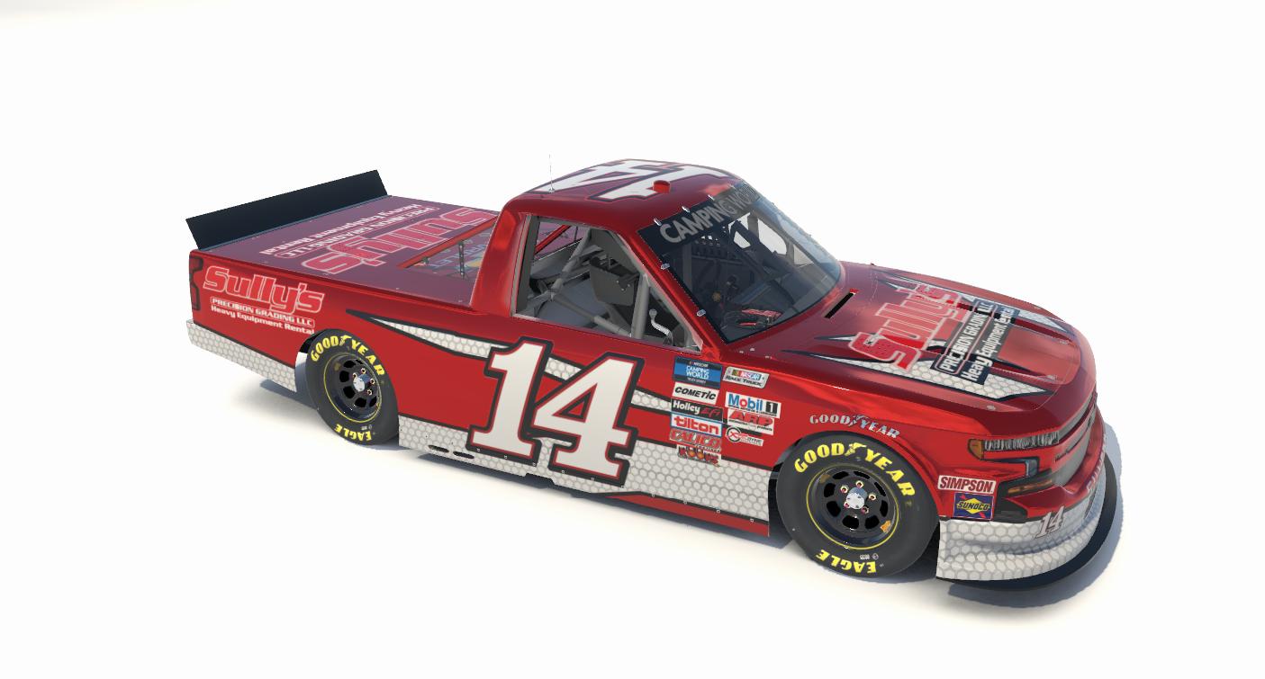 Racin Jason Red Truck by Jason Beckman - Trading Paints