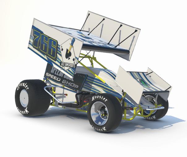 766 sprint car by Cameron Cormier - Trading Paints