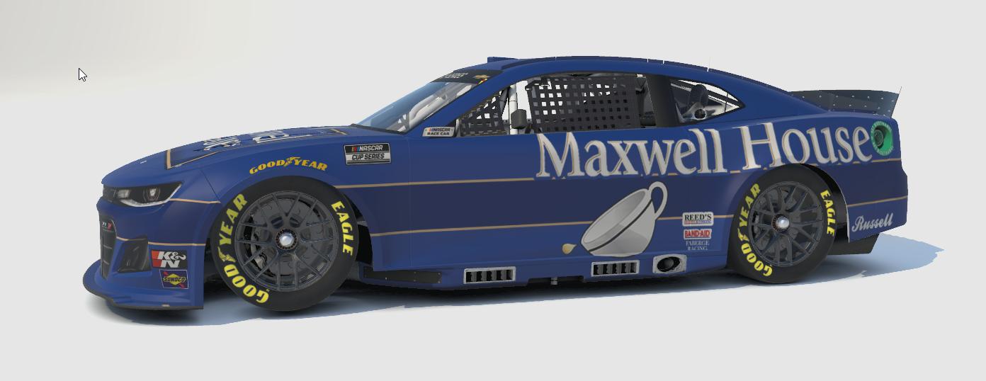 Maxwell Coffee Updated Blue NexGen Camaro by Steven Ayers Jr - Trading ...
