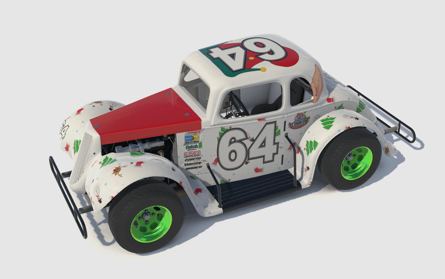 2021 Santa Elf Legends Ford34c by Gregory Harris - Trading Paints