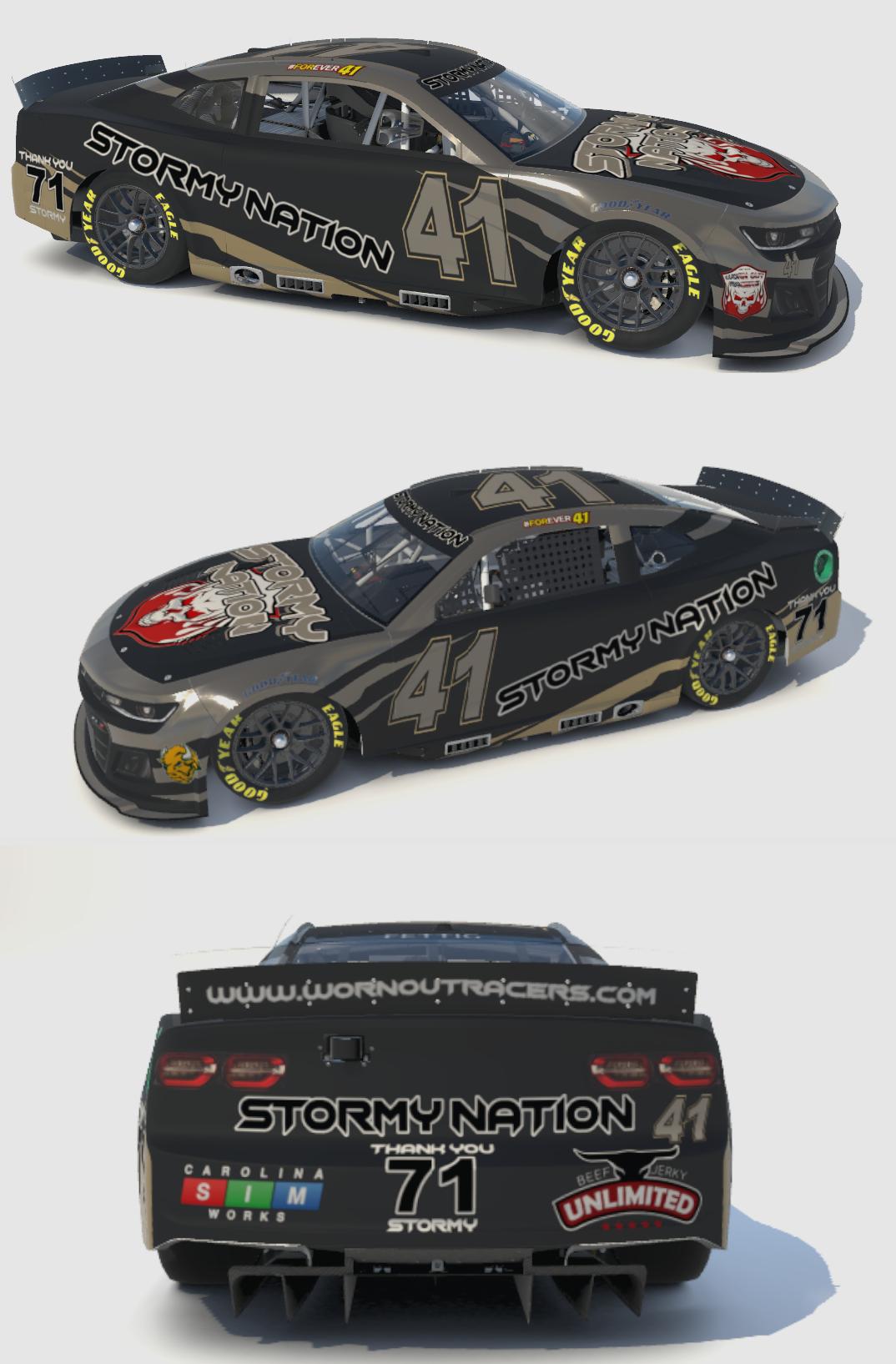 Stormy Nation Black/gold by Sheldon Fettig - Trading Paints