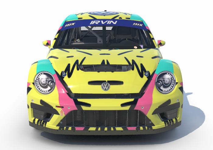 90s pattern VW Beetle GRC by Aidan Irvin - Trading Paints