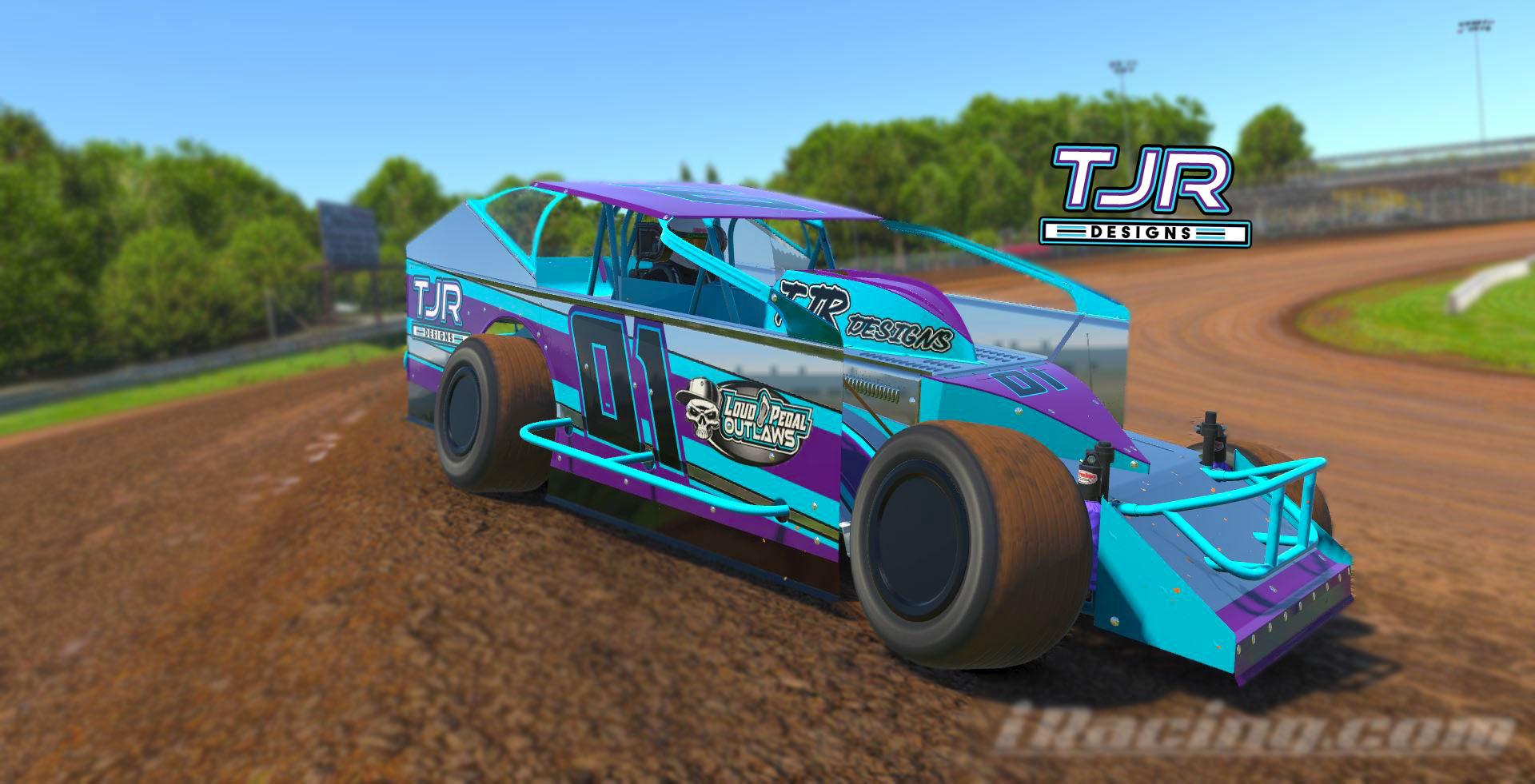New Sponsored Driver Kris Eberle Paint Scheme by Austin J. - Trading Paints