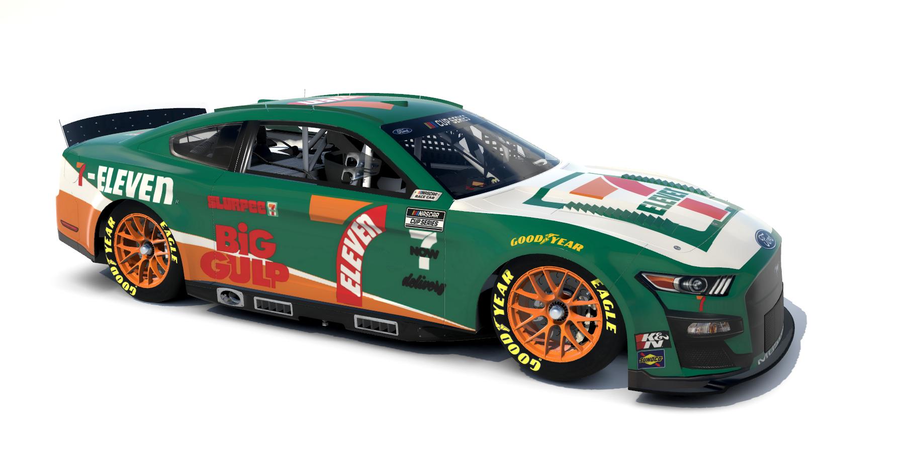 7-Eleven Numbers Forward by John J D. - Trading Paints