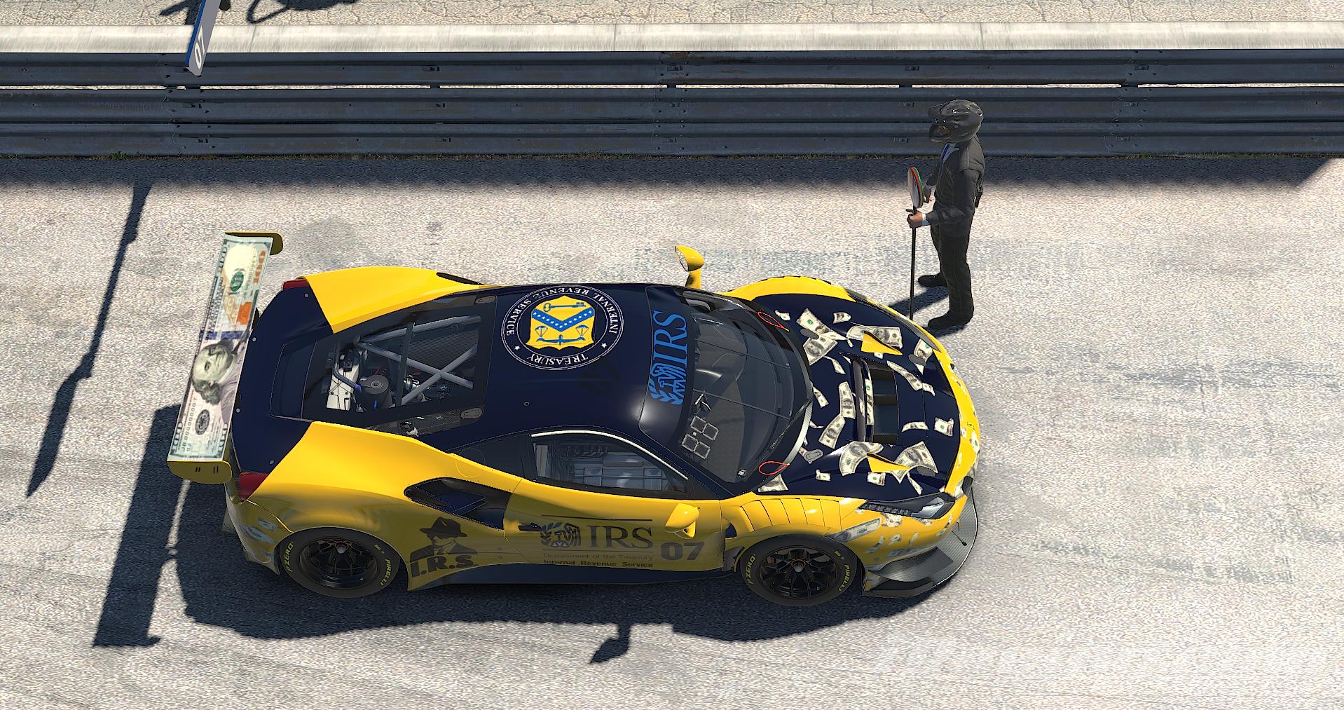 IRS Ferrari by Marcus Osborne - Trading Paints