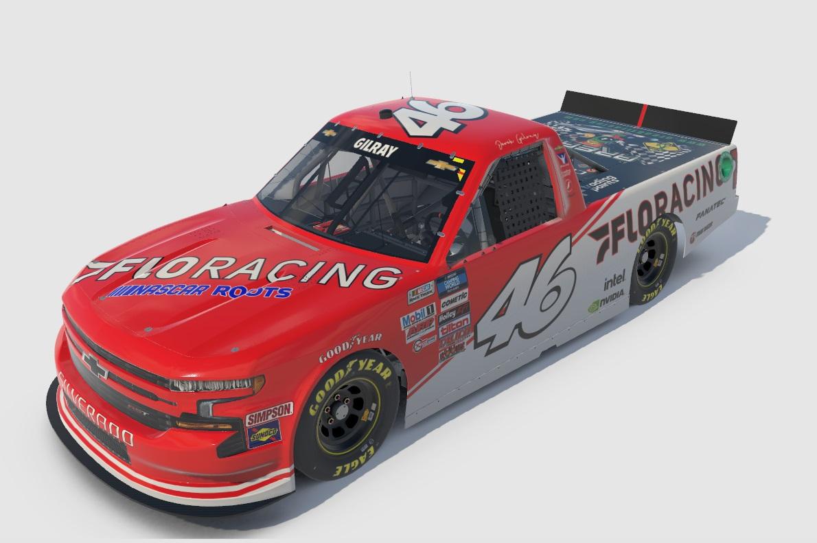 Derek Gilray Flo Racing League Car by Derek Gilray - Trading Paints