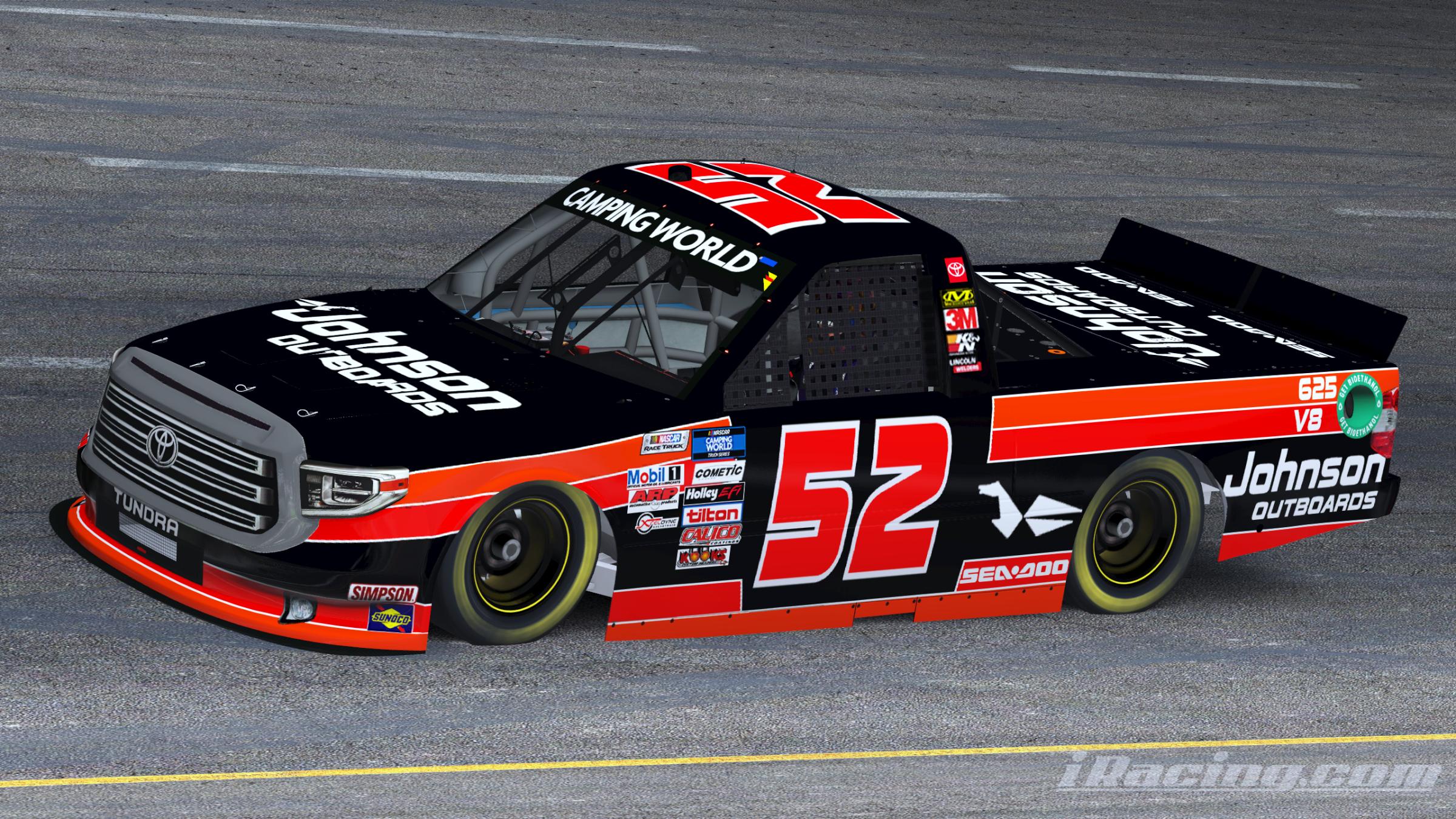 Johnson Outboards- Toyota Tundra by Nolen Sanford - Trading Paints