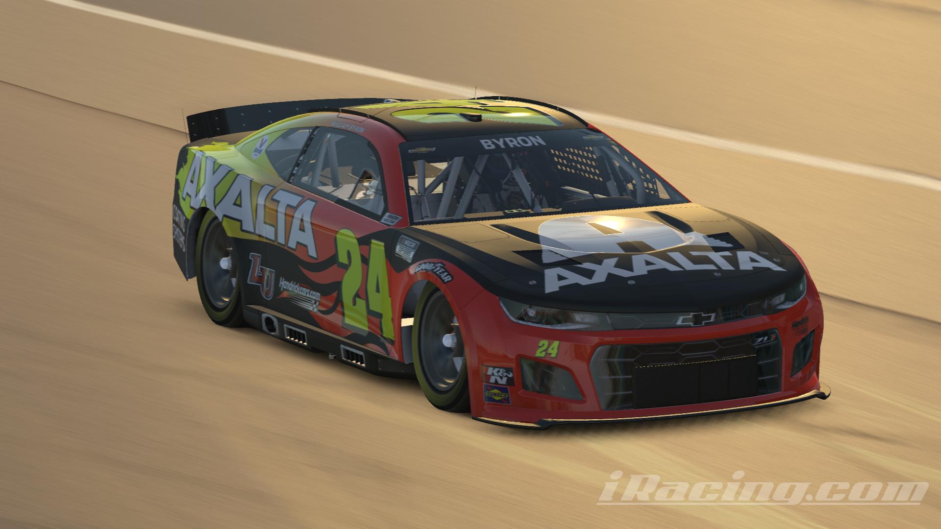 Byron 2022 Axalta Concept with Numbers by Patrick Meuche2 - Trading Paints