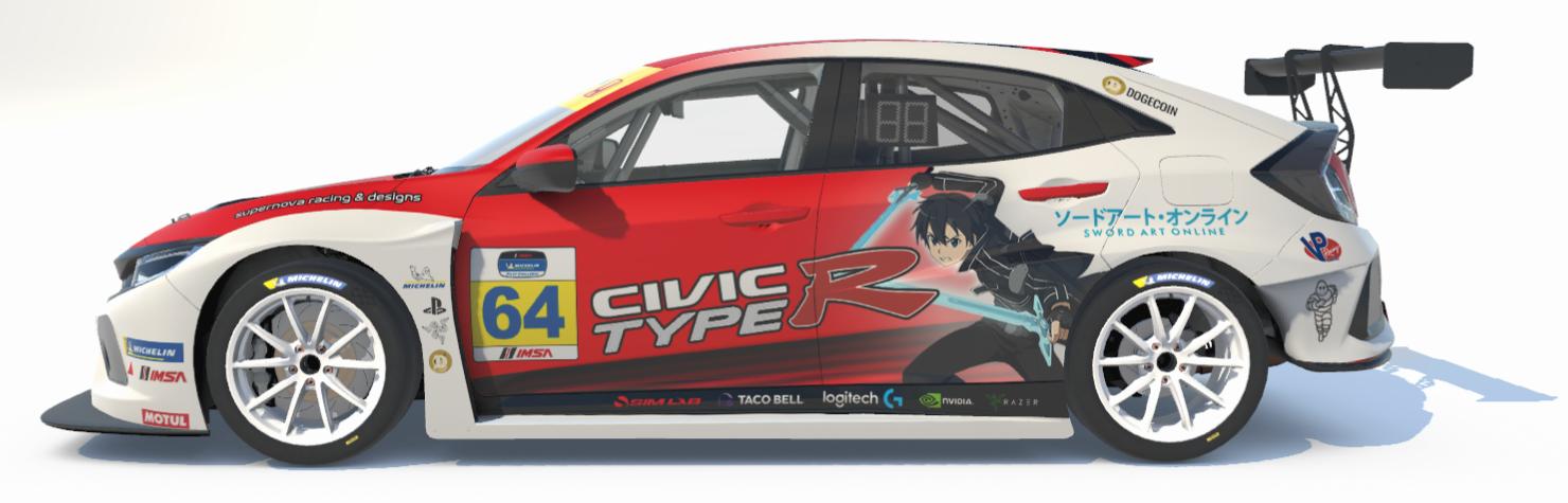 Sword Art Online / Type R Civic by Austin Rahn - Trading Paints