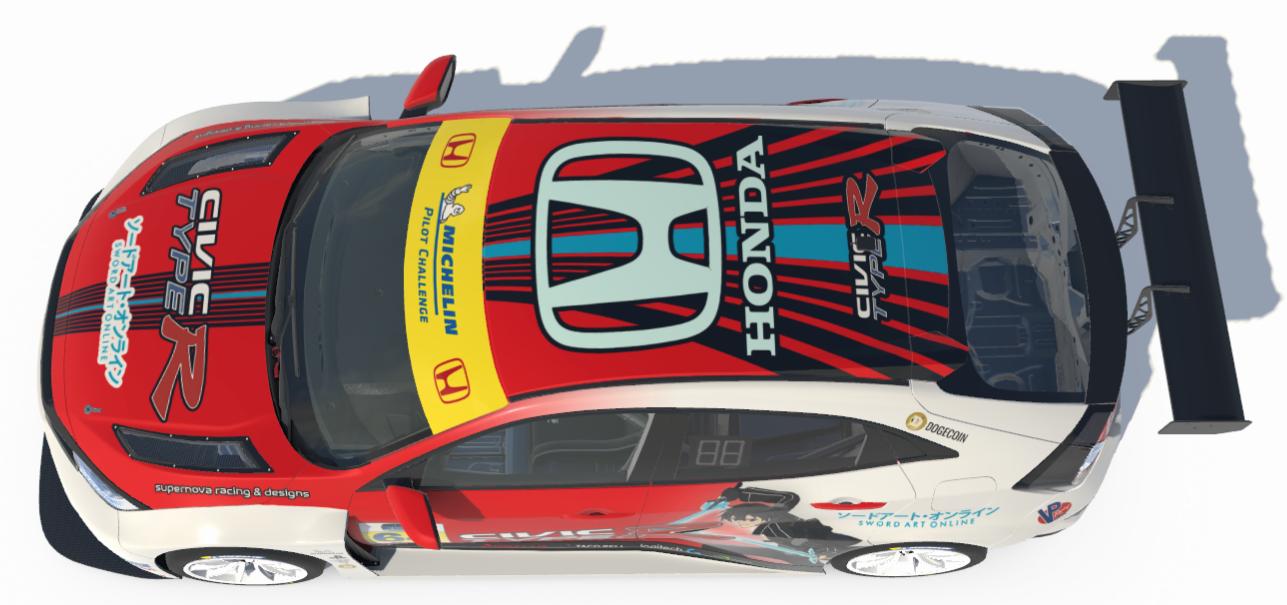 Sword Art Online / Type R Civic by Austin Rahn - Trading Paints