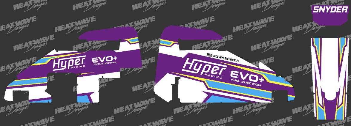 Steven Snyder Jr HYPER RACING 2022 Scheme by Connor Gross - Trading Paints