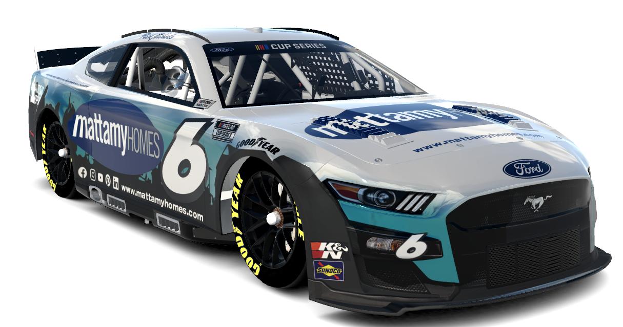 Rick Nichols # 6 - NASCAR Cup Series Next Gen Ford Mustang - Mattamy ...