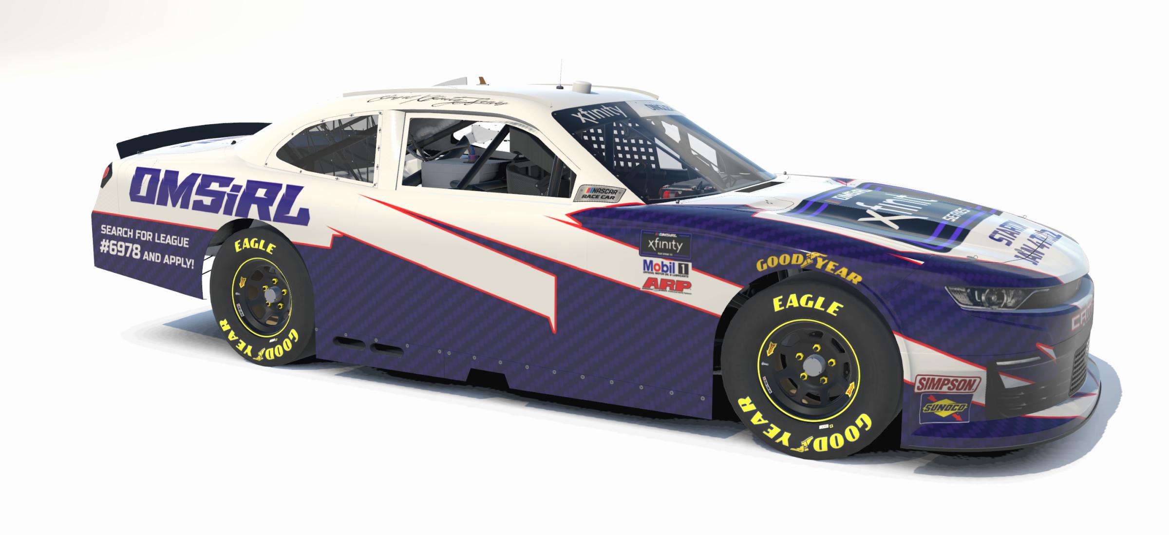 OMSiRL Xfinity Camaro Promo (Sim Stamp) by Ryan Dingler - Trading Paints