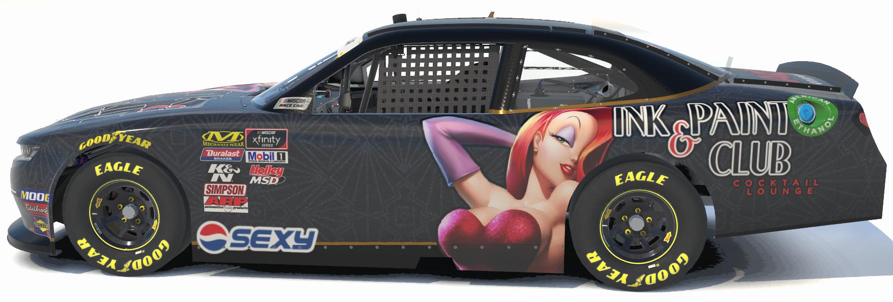 Jessica Rabbit Ink & Paint Club Xfinity Camaro by Brandon Dollar ...