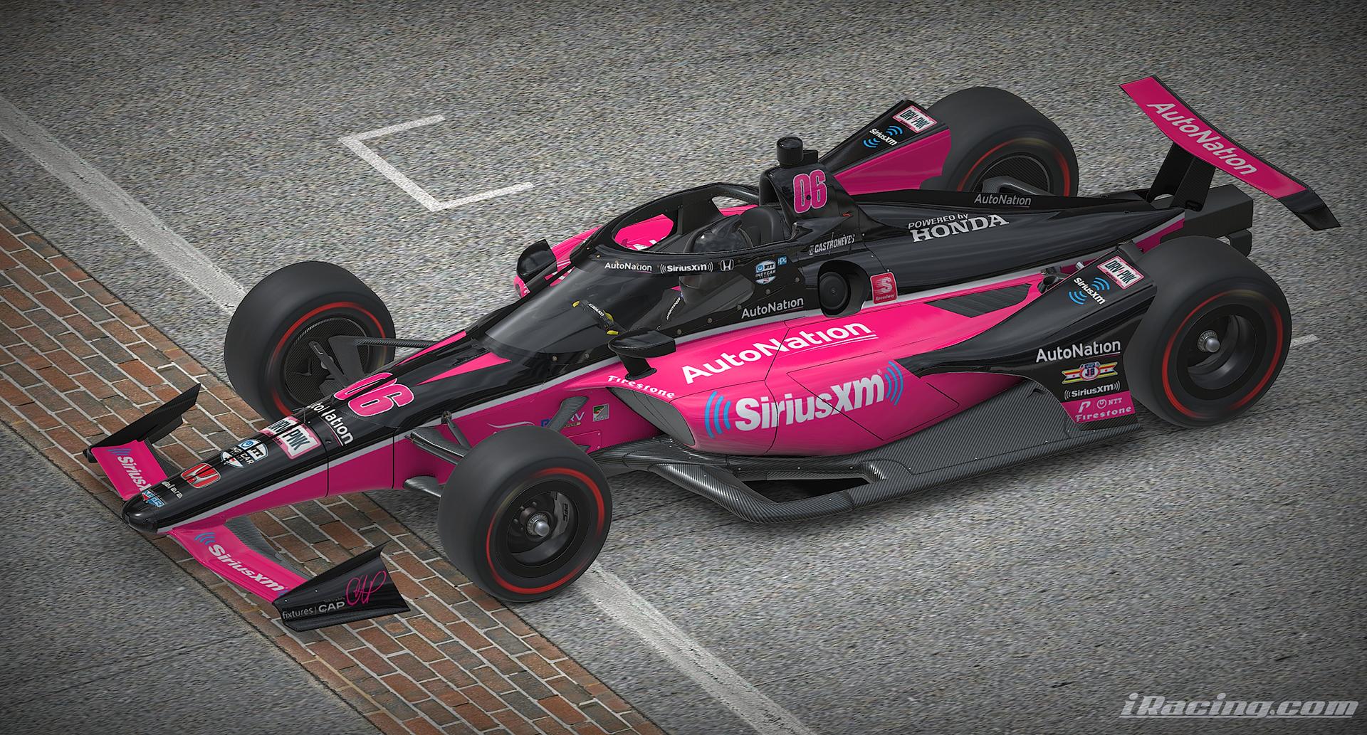 2021 Helio Castroneves - SiriusXM / Autonation INDYCAR - Custom Numbers ...