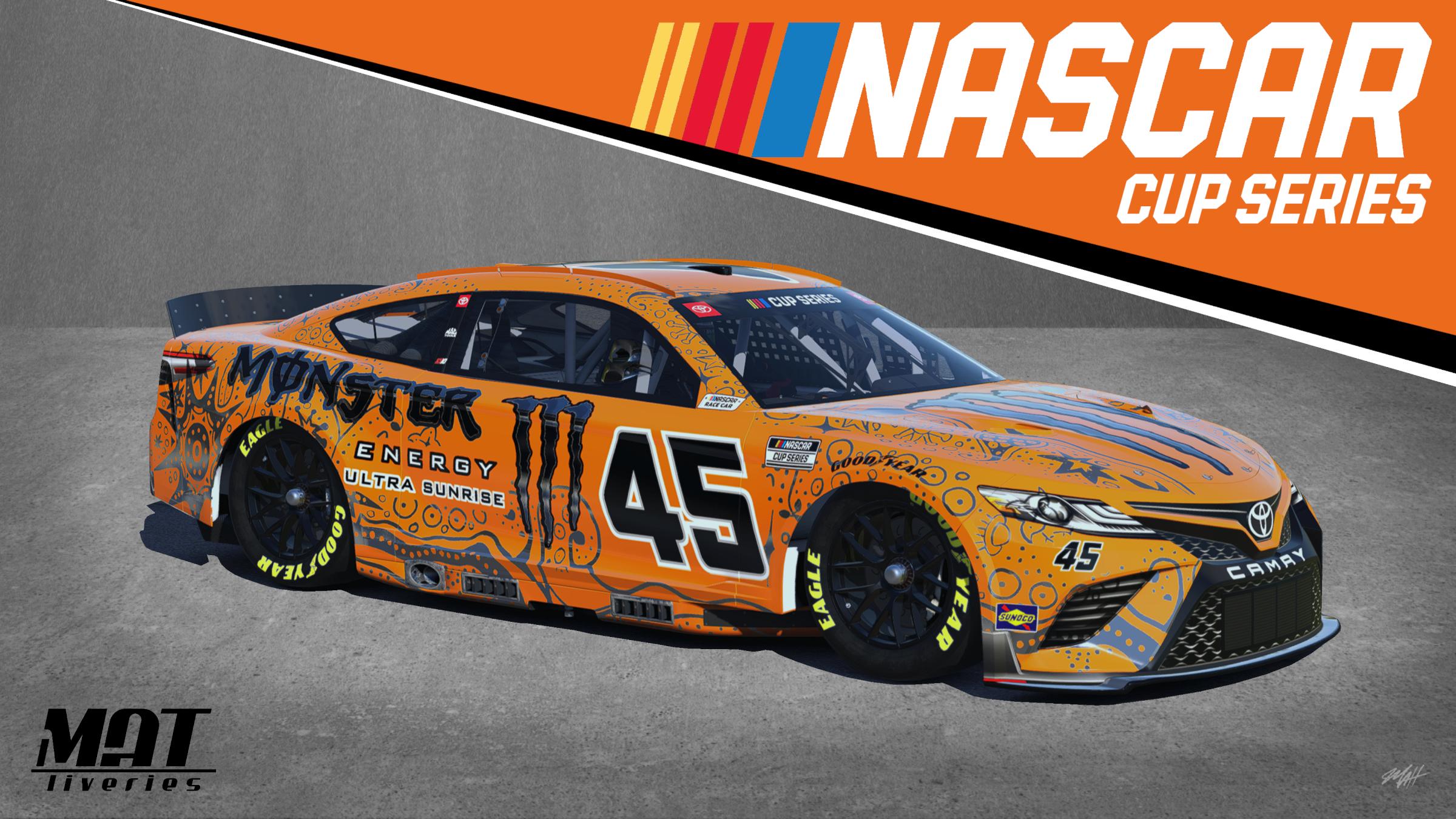 Monster Energy Ultra Sunrise Camry by Matthew A Tomelleri - Trading Paints