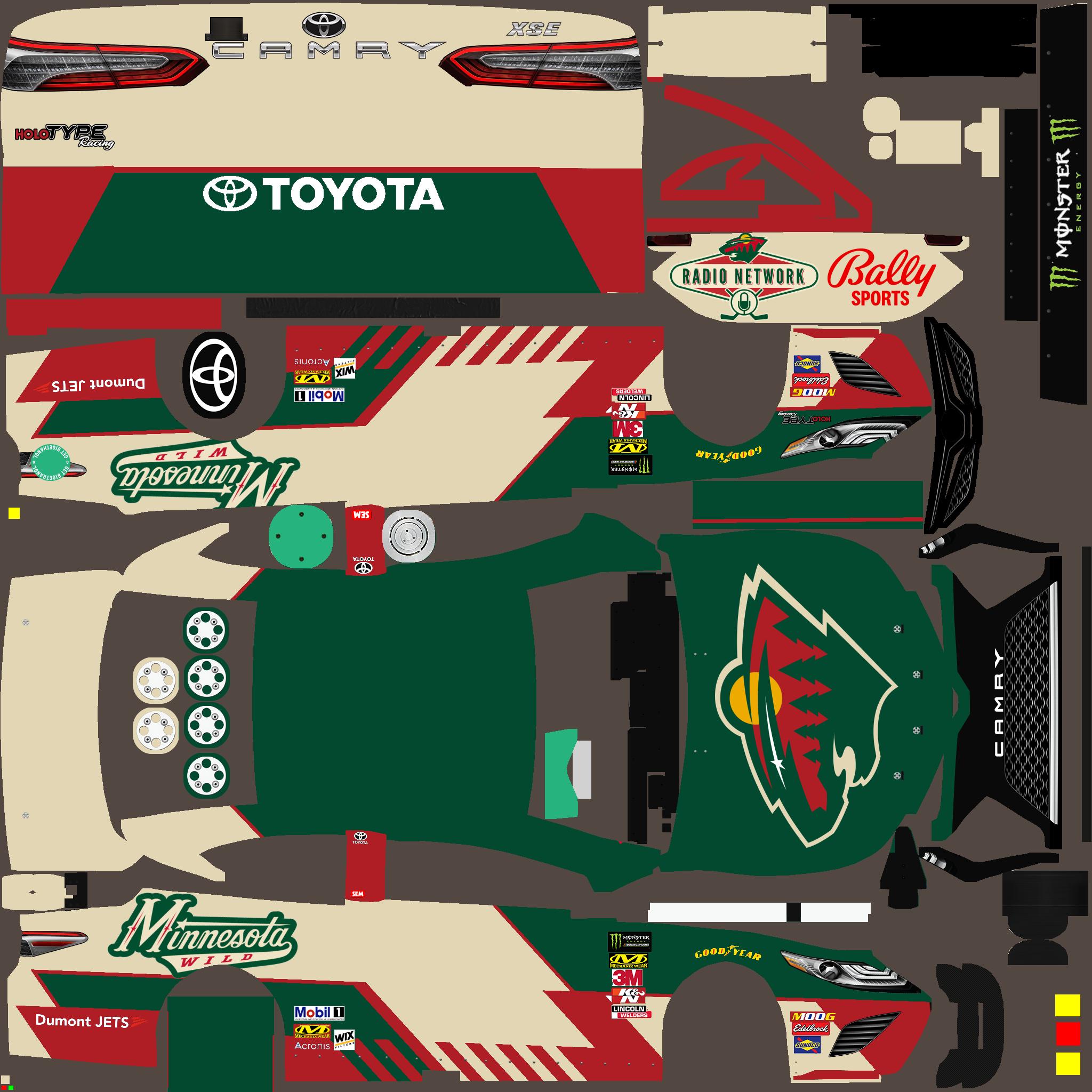 Kyle Carlson Minnesota Wild by Nickolas M. - Trading Paints