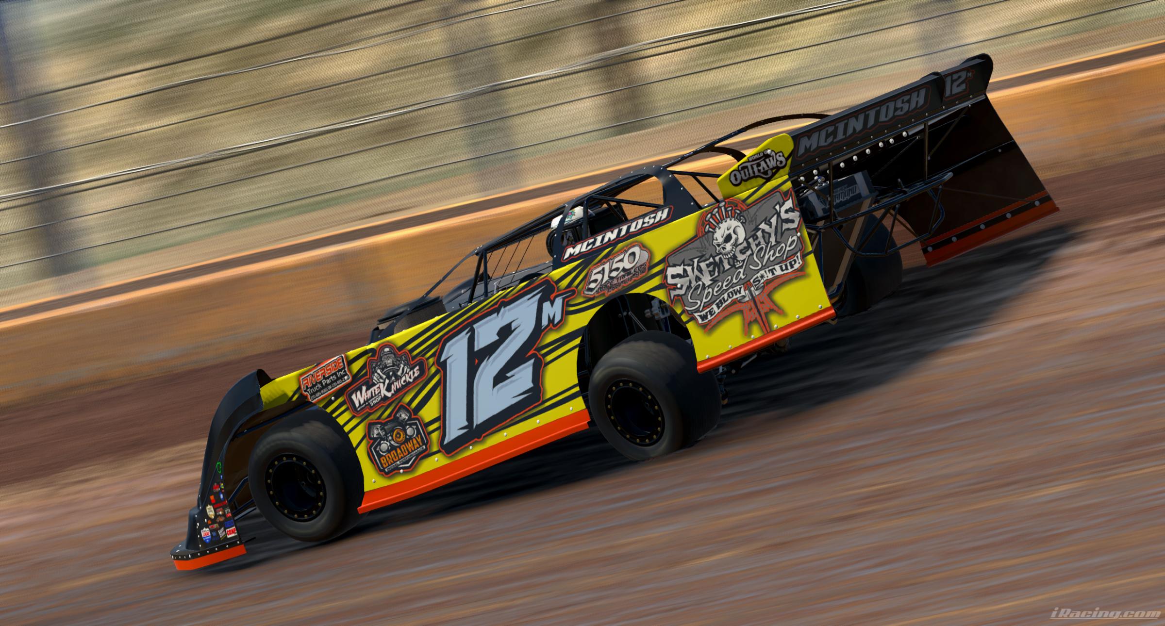 Logan McIntosh Late Model by Arron Trotter - Trading Paints
