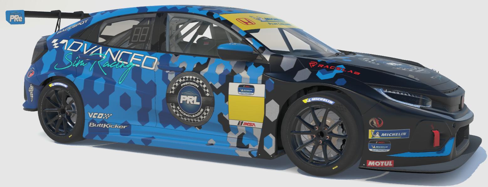 Precision Racing eSports Honda Civic Type R by Jeff T Evans - Trading ...