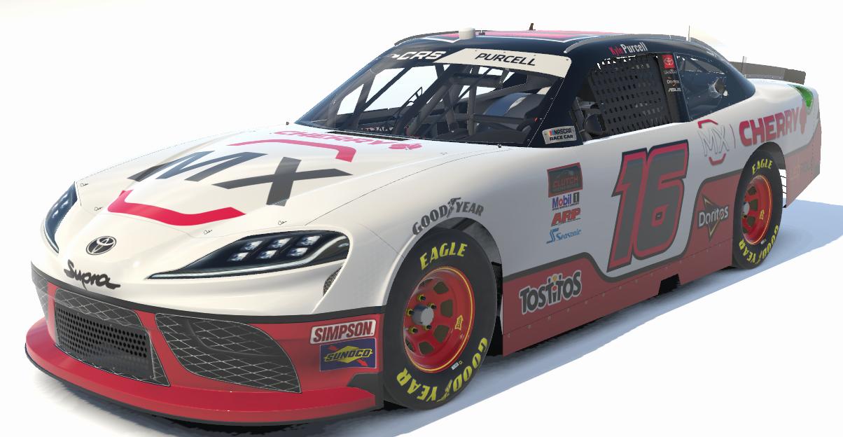 MX Cherry #16 by Kyle Purcell - Trading Paints