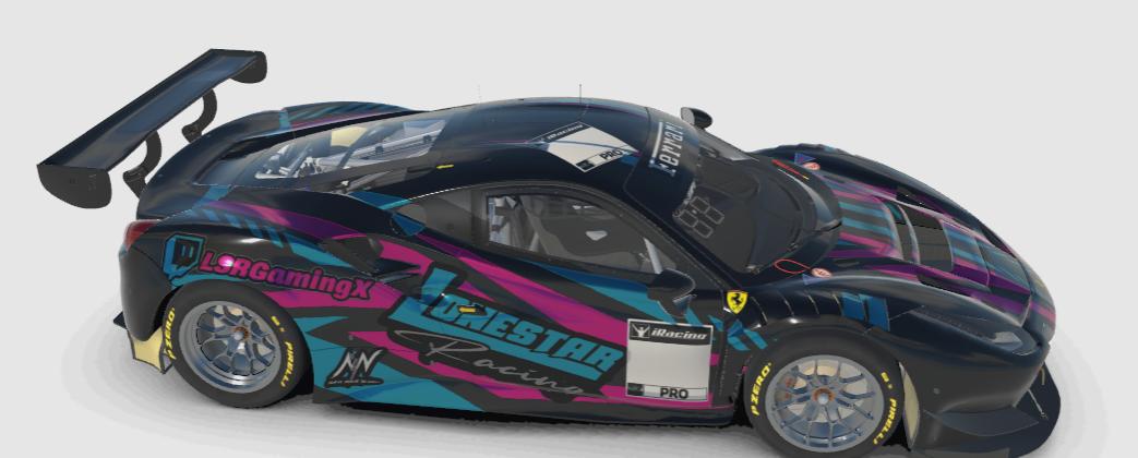 Justin Johnson Ferrari 488 by Triston Sikes - Trading Paints