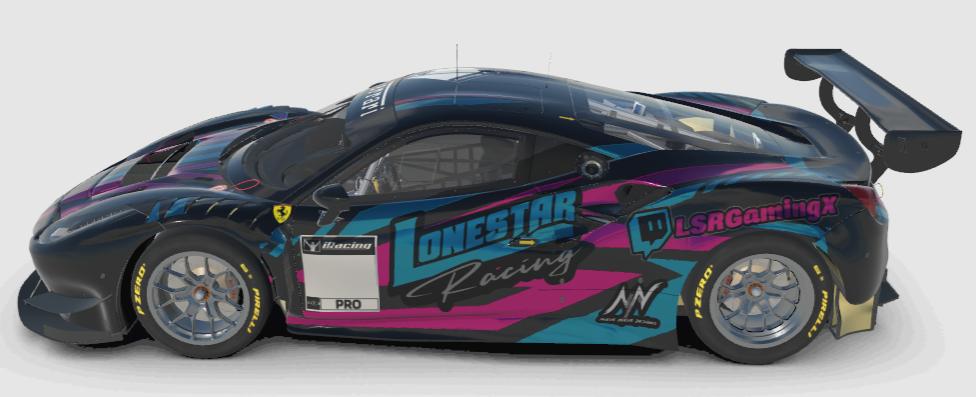 Justin Johnson Ferrari 488 by Triston Sikes - Trading Paints