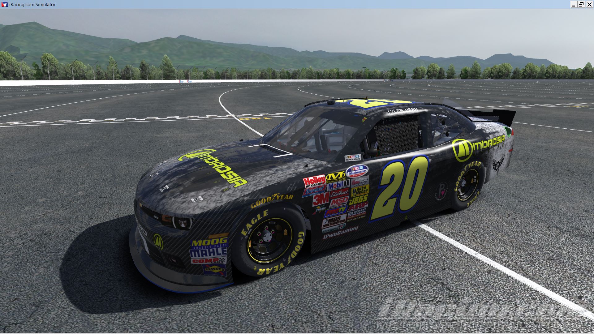 Ambrosia Designs Chevy Camaro Class B by Nicholas Orth - Trading Paints