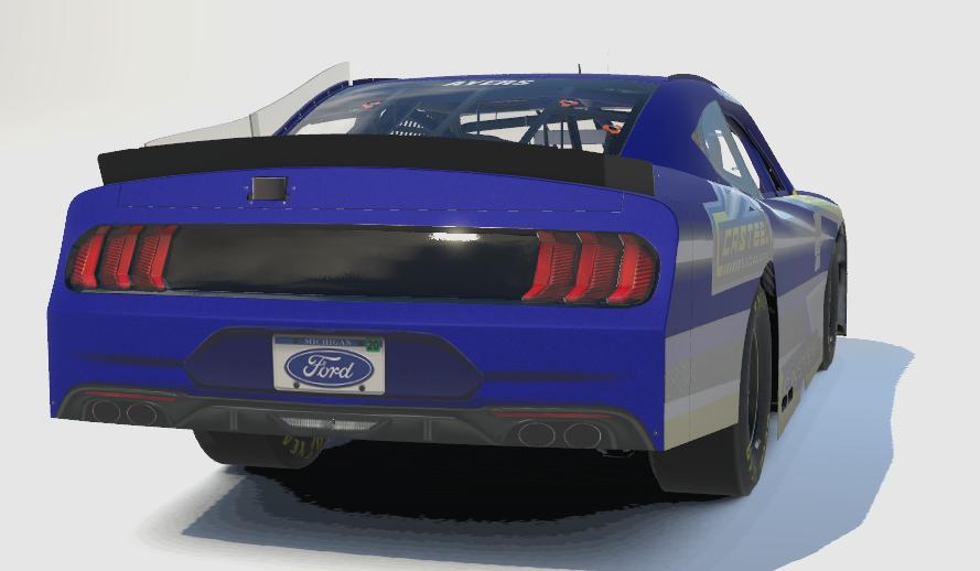 Wayne Casteel Xfinity Mustang by Steven Ayers Jr - Trading Paints