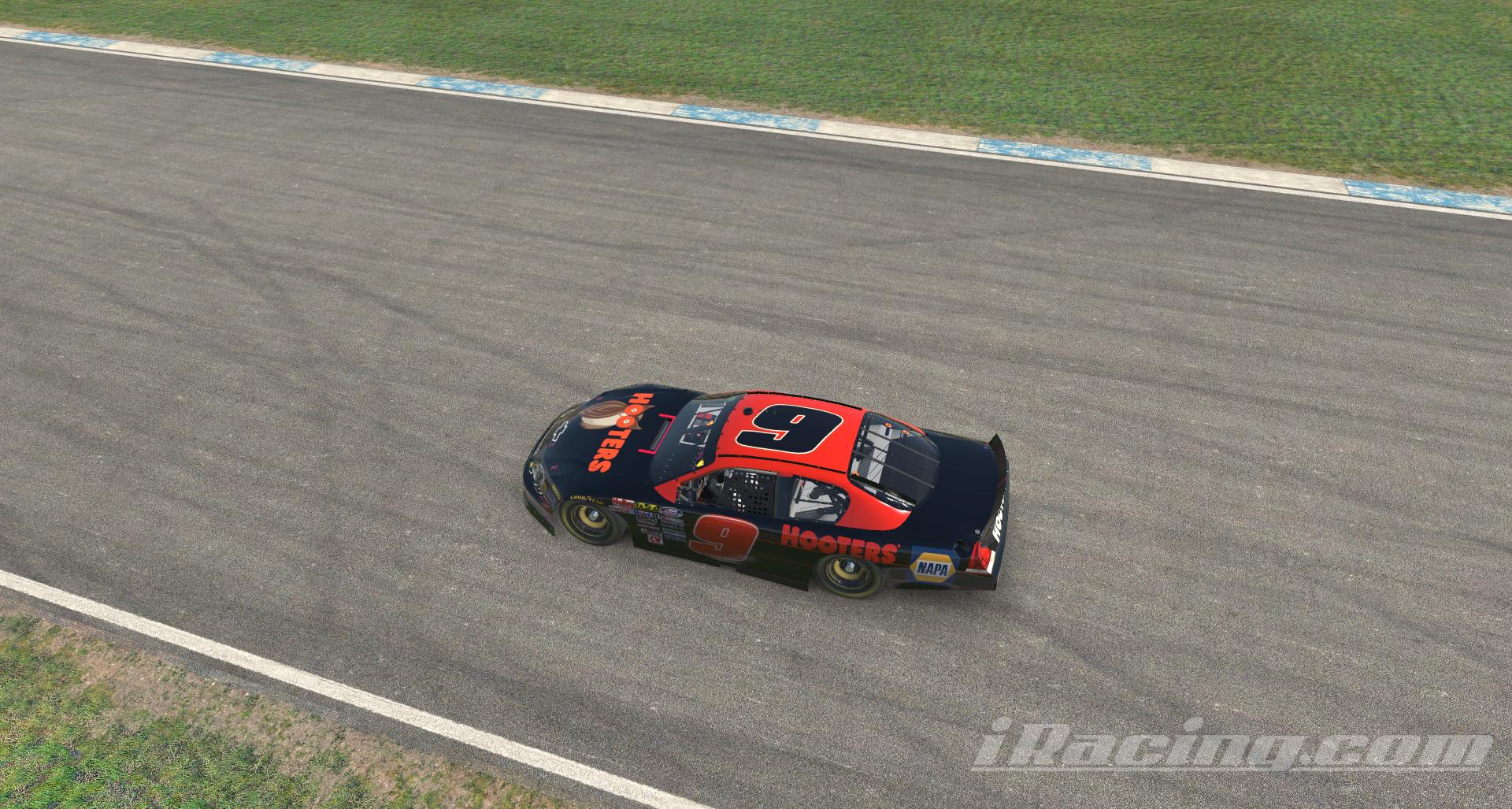 Chase Elliott Night Owl ARCA With Number by Martin Roberg - Trading Paints