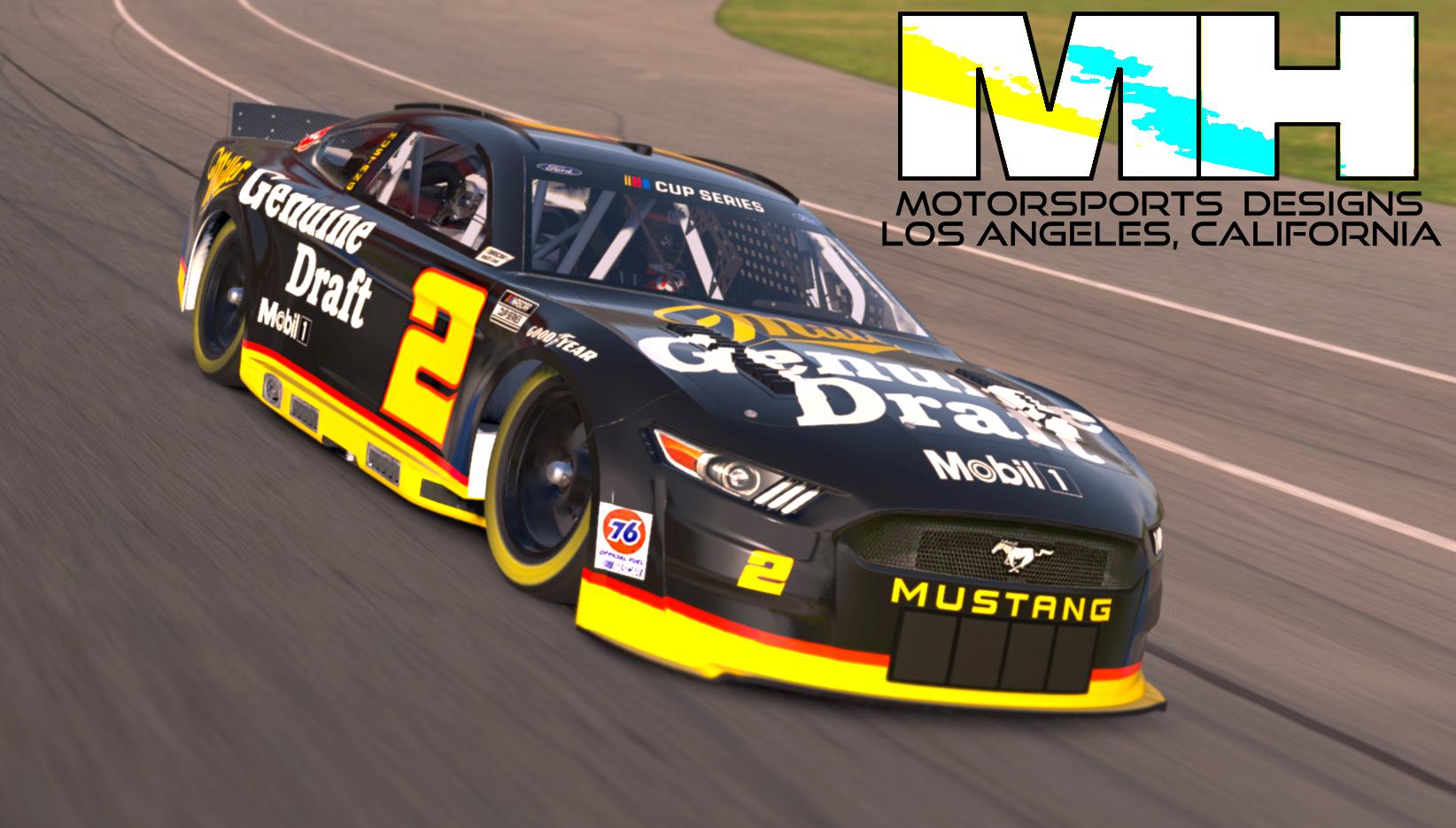 1994 Miller Genuine Draft Mustang Rusty Wallace Throwback by Corey H ...