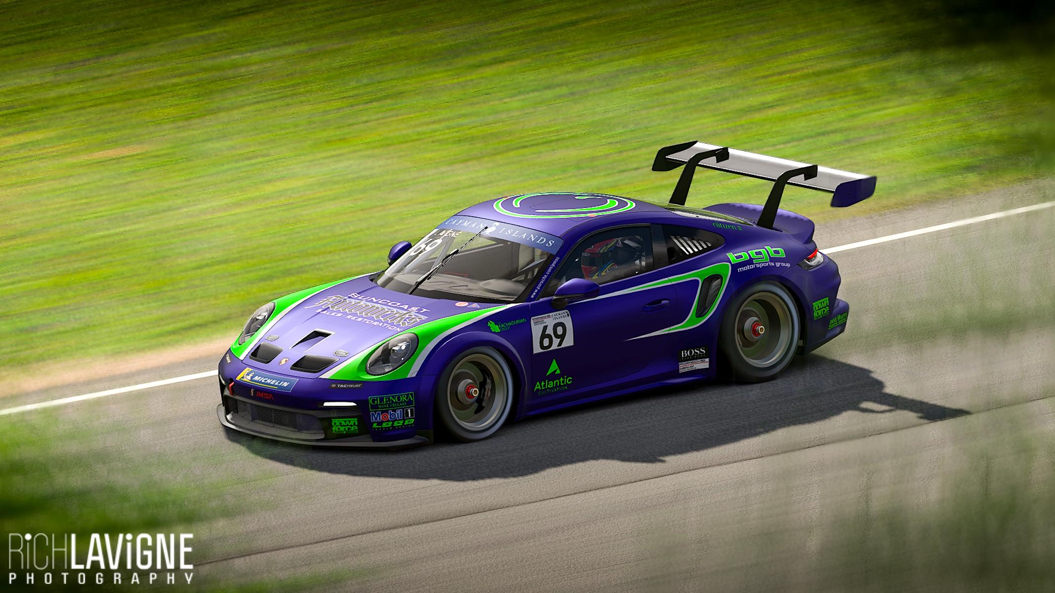 Tom Collingwoods BGB Motorsports #69 992 Cup Car by Richard Lavigne ...