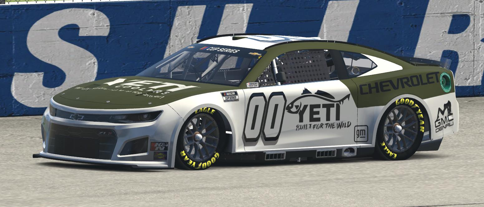 YETI Army Green NextGen Sim Stamped Number by Matt R S. - Trading Paints
