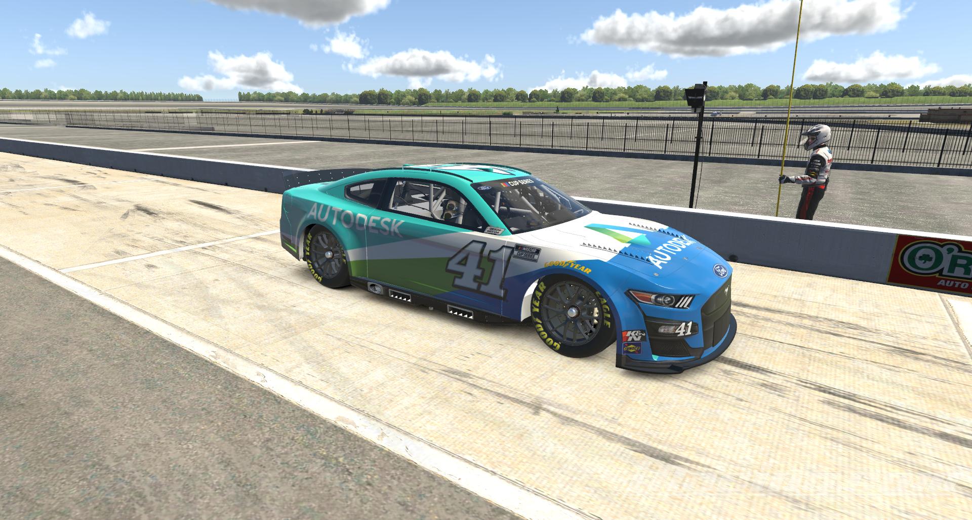 Cole Custer Fictional 2022 Autodesk With Number by Martin Roberg ...