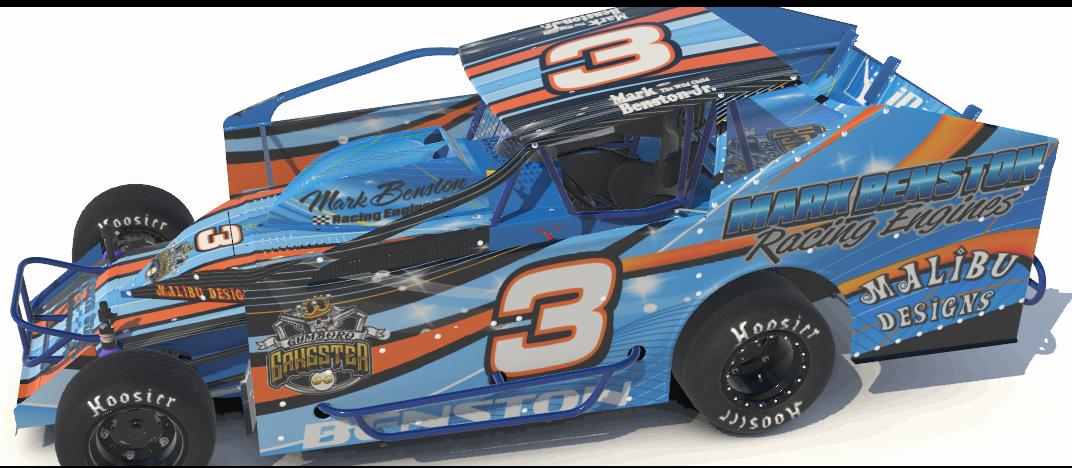 Dirt Modified for Mark Benston 2022 by Don Dyke - Trading Paints