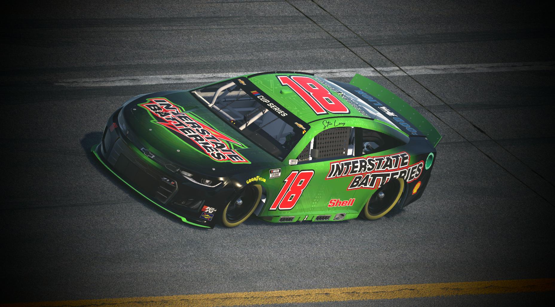 Interstate Batteries Modern NextGen ZL1 (Dale Jarrett Throwback) by ...