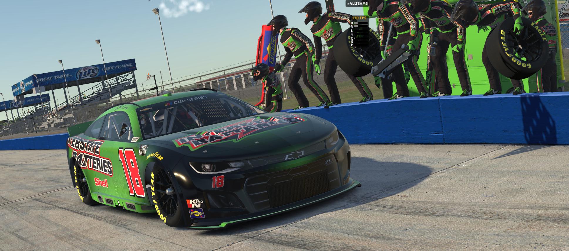 Interstate Batteries Modern NextGen ZL1 (Dale Jarrett Throwback) by ...