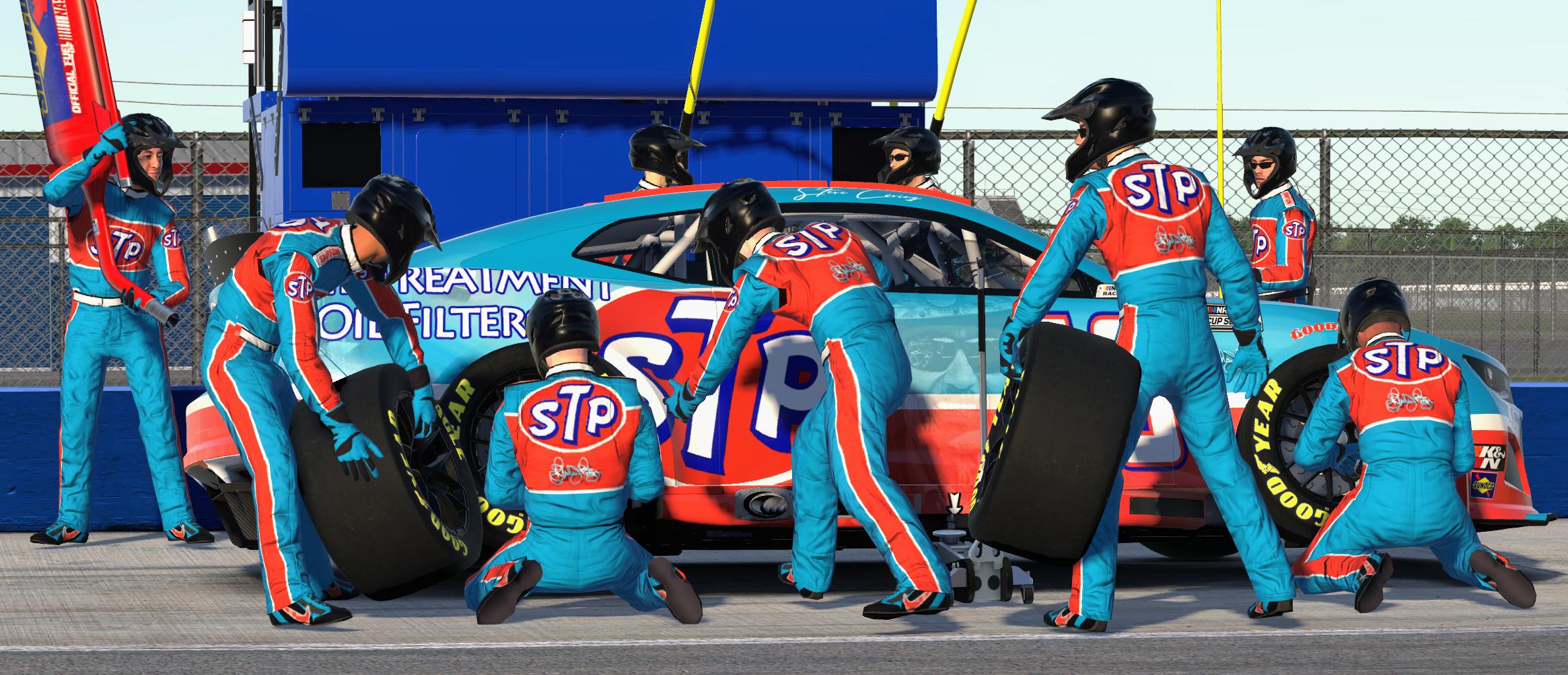 STP Modern Suit (Richard Petty Throwback) by Steve Loving - Trading Paints