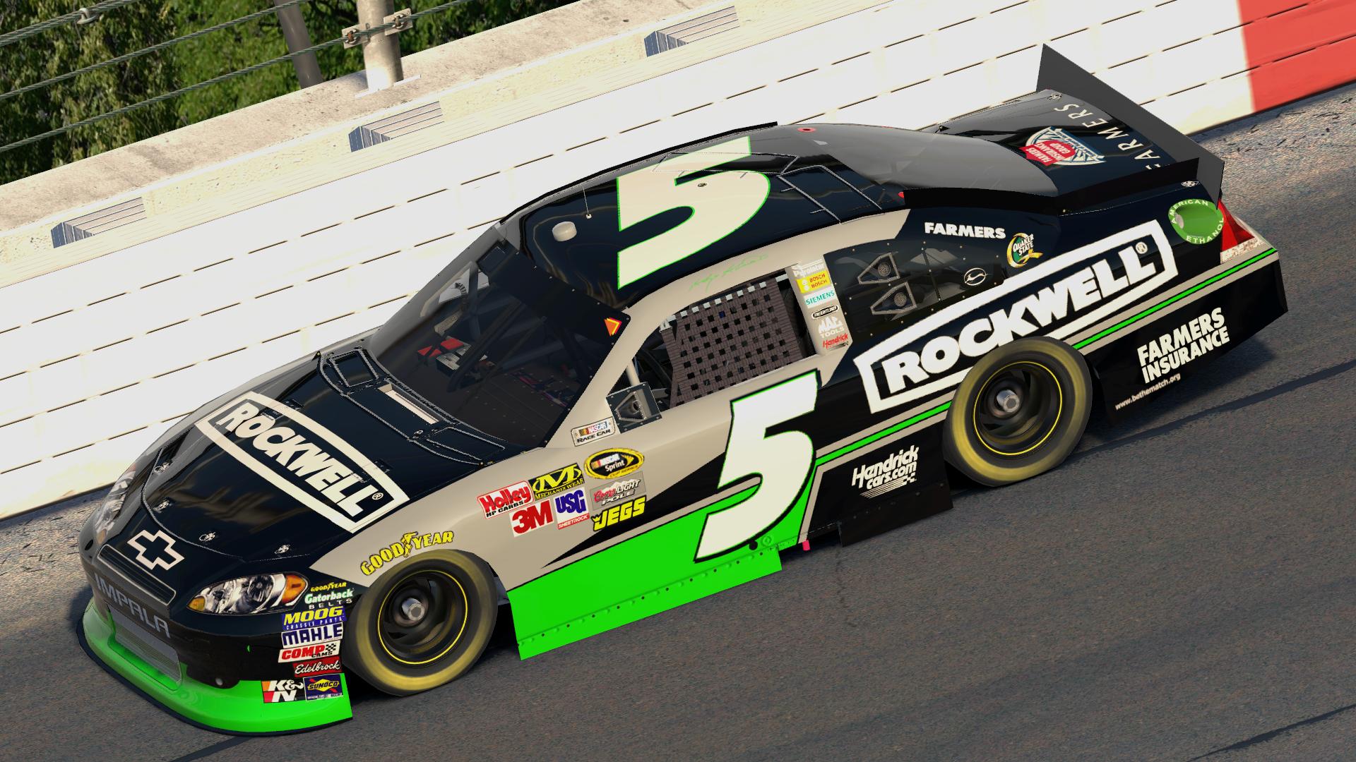 2012 Kasey Kahne Rockwell by Dylan Holland - Trading Paints