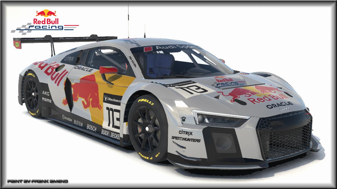 Red Bull Silver Audi R8 LMS GT3 by Frank Amend - Trading Paints