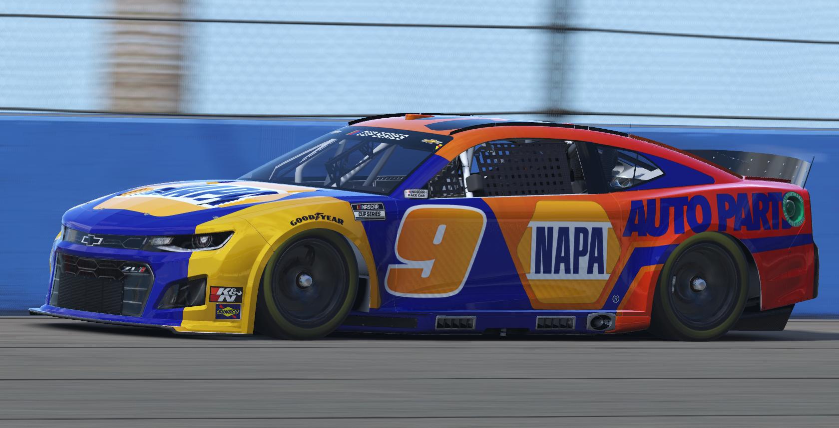 Chase Elliott 2022 Napa Auto Parts Concept by Braxton Whitaker ...