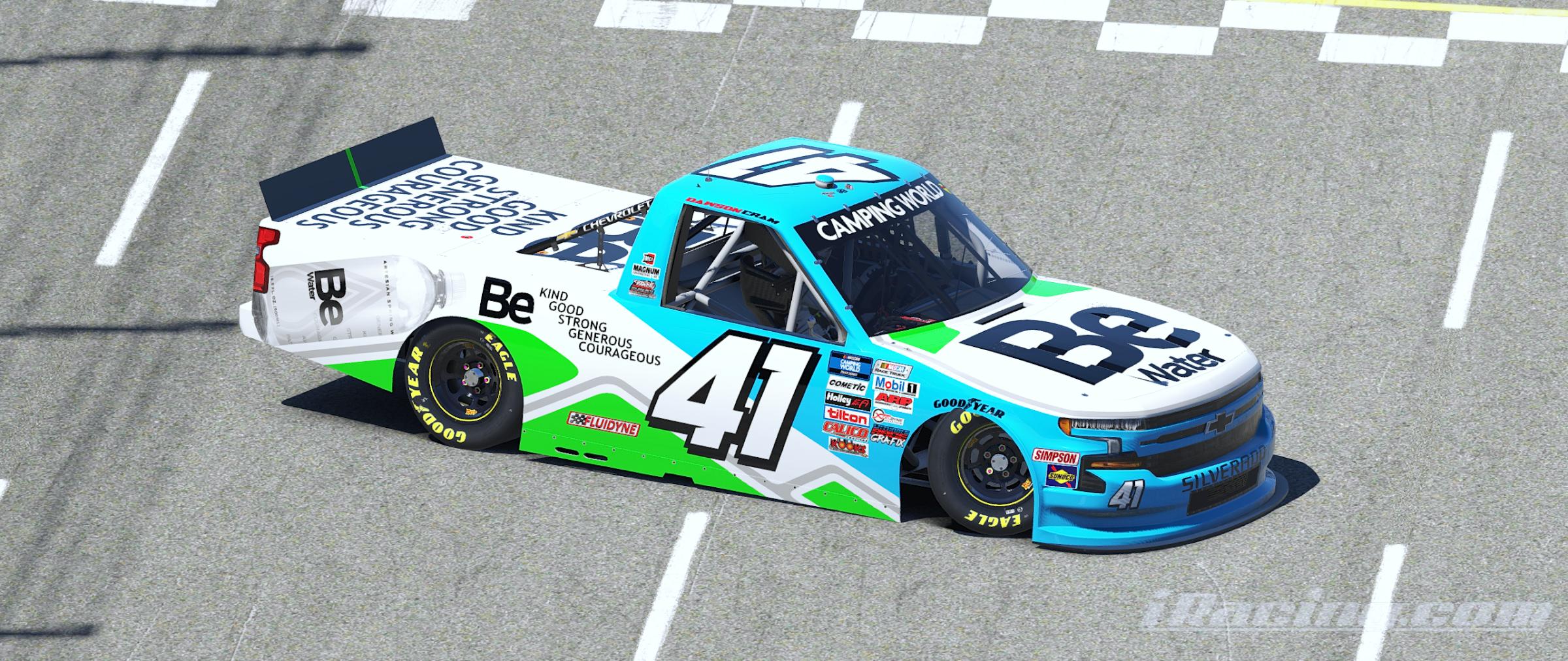 2022 - #41 Dawson Cram BeWater Chevrolet Silverado (Concept) by Timothy ...