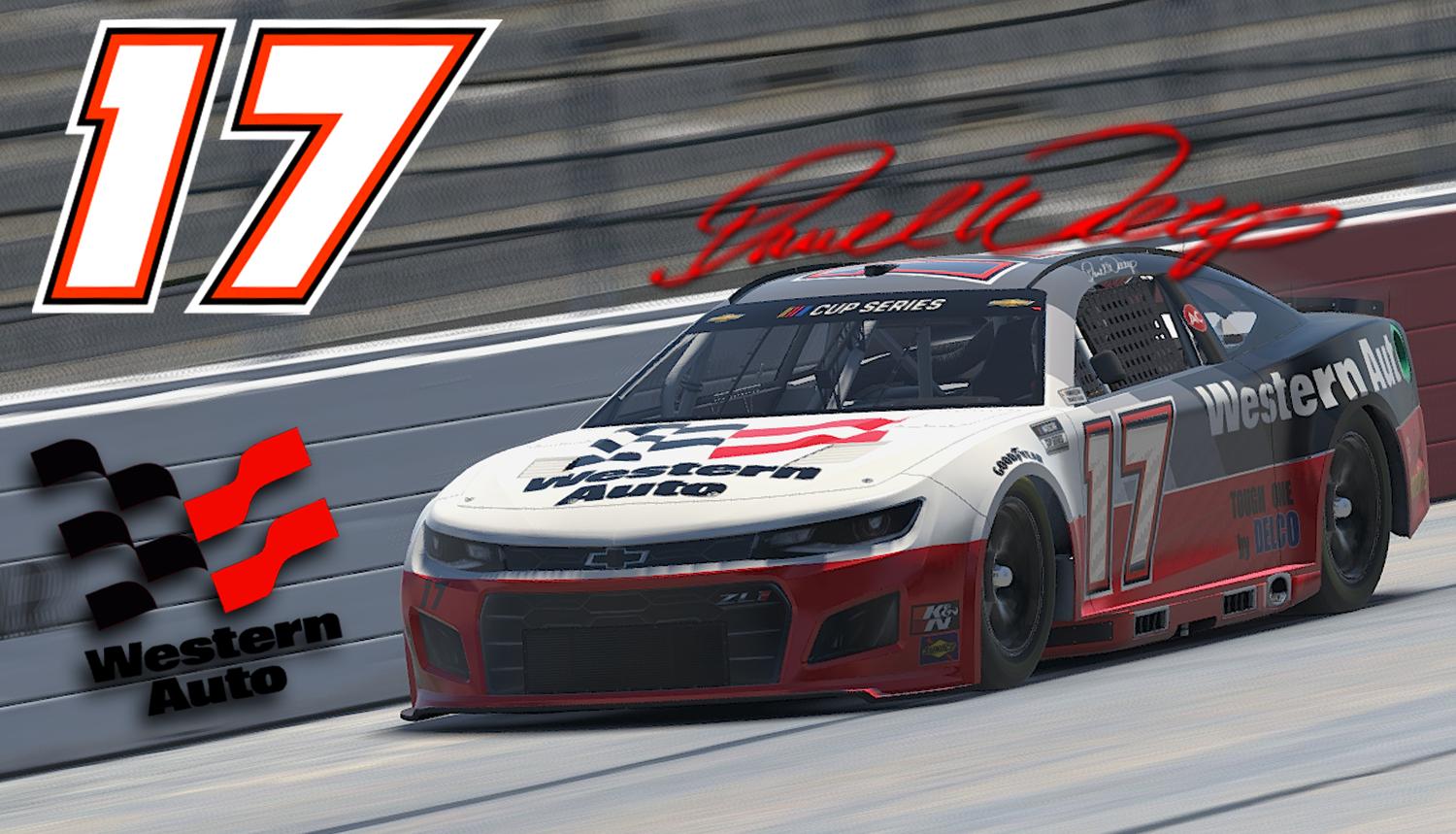 Darrell Waltrip Western Auto Next Gen (Pushed Forward Numbers) by Josh ...