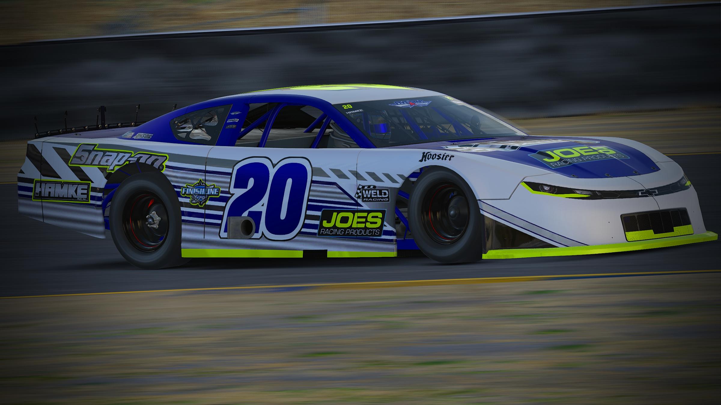 Weld Racing Super Late Model by Kaden Law - Trading Paints