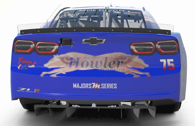 NASCAR Next Gen Chevrolet Howler Racing White by Robert C. - Trading Paints