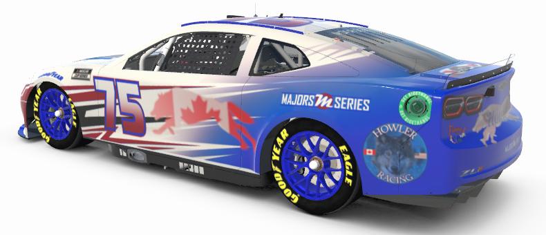 NASCAR Next Gen Chevrolet Howler Racing White by Robert C. - Trading Paints