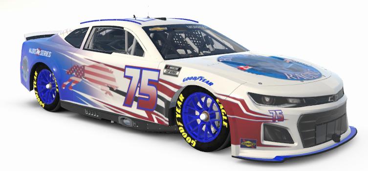 NASCAR Next Gen Chevrolet Howler Racing White by Robert C. - Trading Paints