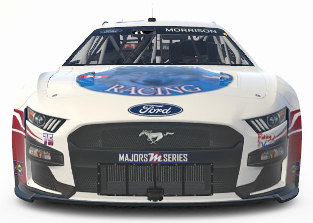 NASCAR Next Gen Ford Howler Racing White by Robert C. - Trading Paints