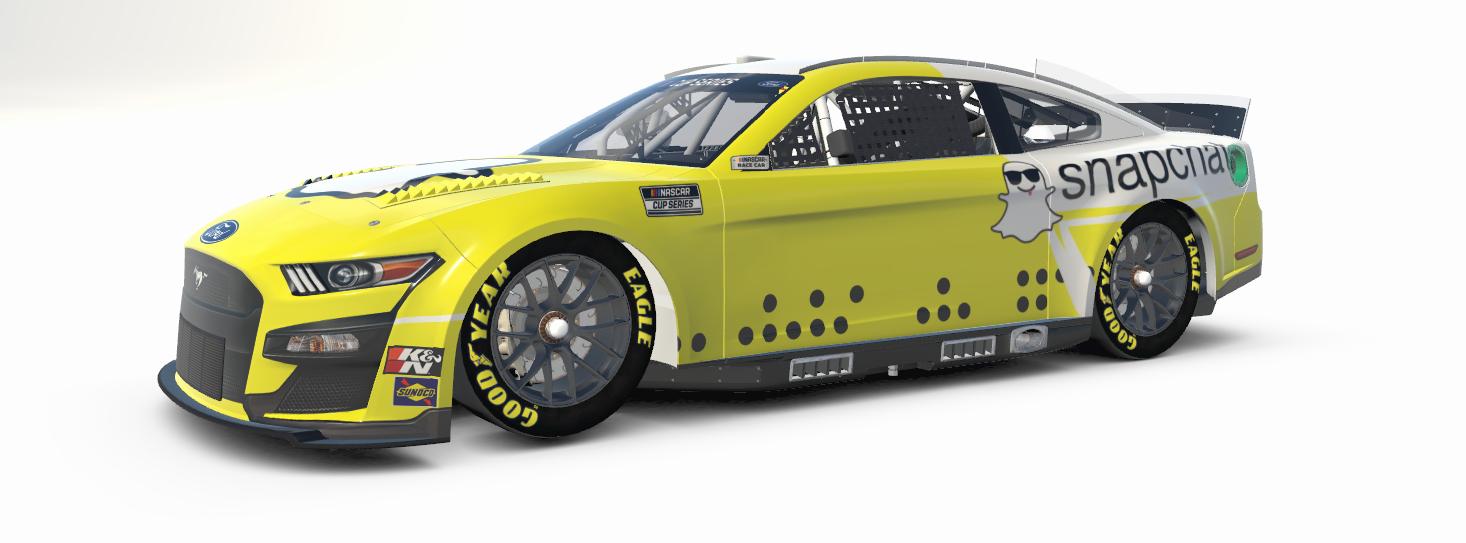 Snapchat Sim Stamped Number Next Gen Mustang by Matt R S. - Trading Paints